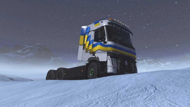 SCS Christmas Backgrounds 1.46 ETS2 - Euro Truck Simulator 2 Mods ...