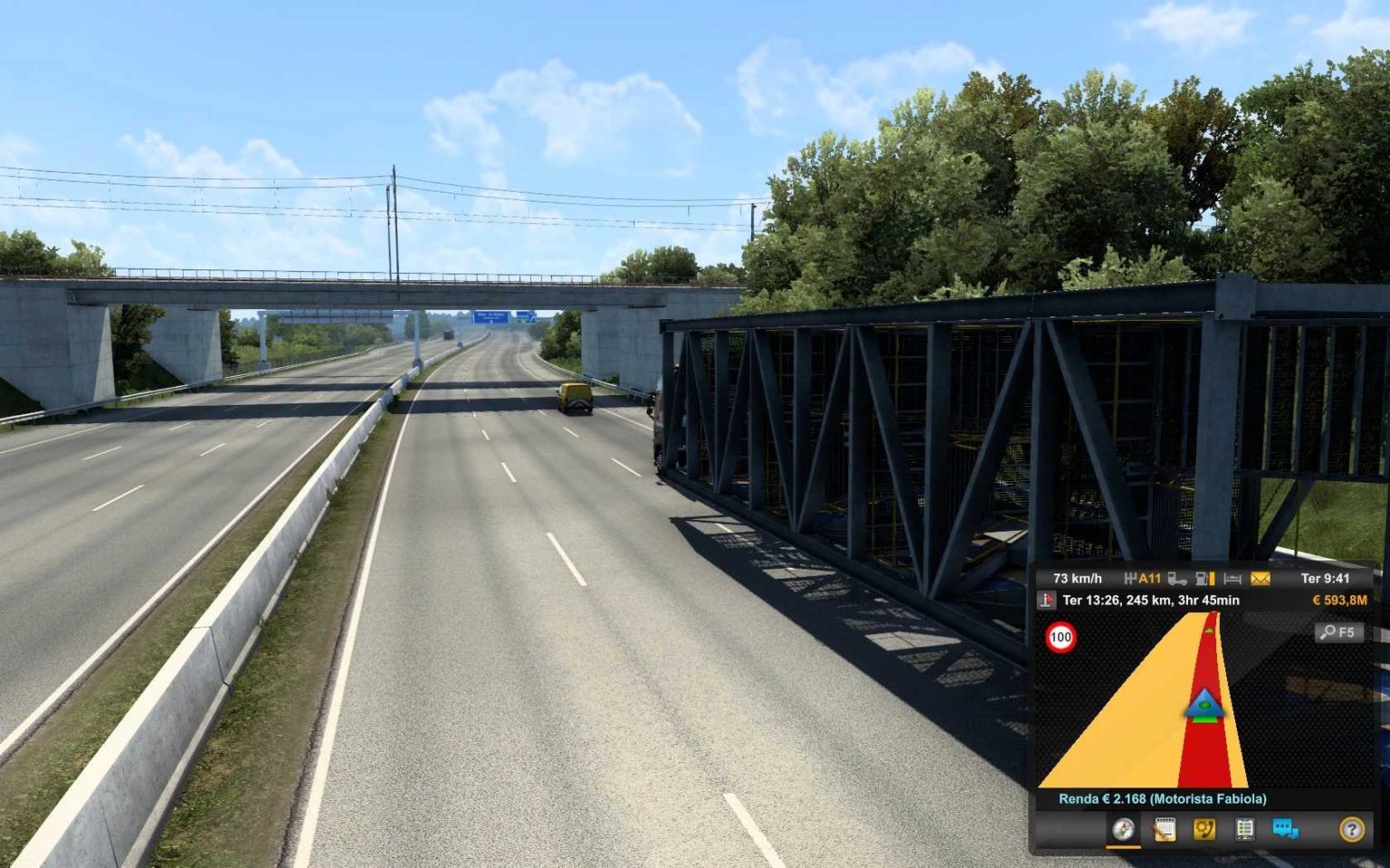 SPEED 100 KM/H SPECIAL TRANSPORT 1.0 1.40 1.46 ETS2 - Euro Truck ...
