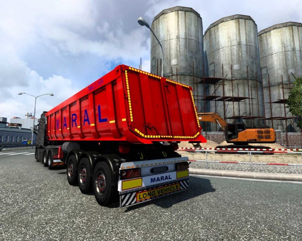 Trailer dump truck Maral 1.46 ETS2 - Euro Truck Simulator 2 Mods ...