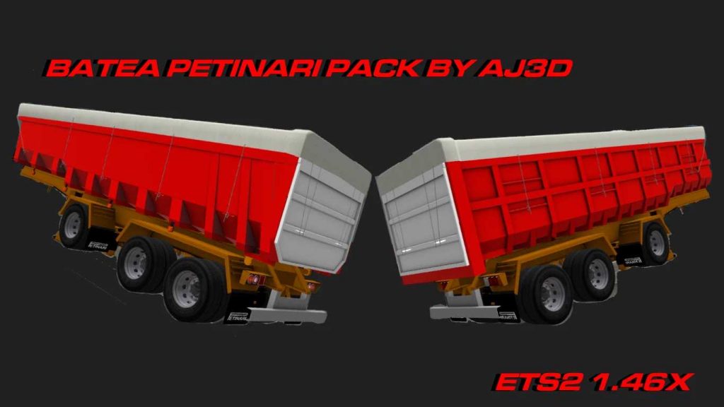 Dumper Petinari Pack 1.46 ETS2 - Euro Truck Simulator 2 Mods | American ...