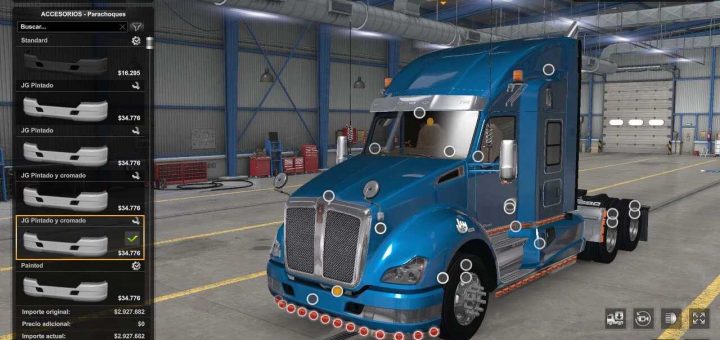 ATS Parts / Tuning | American Truck Simulator Tuning Mods Download