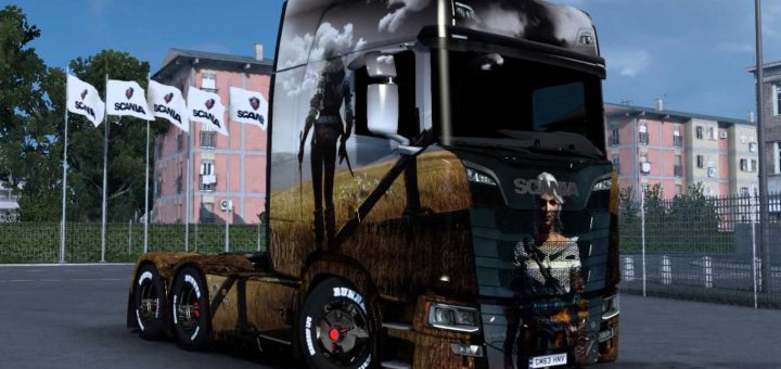 VOLVO HOLLAND SKIN Mod - Euro Truck Simulator 2 Mods | American Truck ...