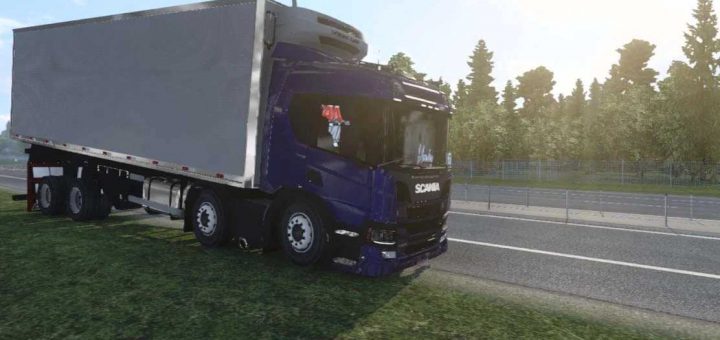 Added Realistic Antennas | Euro Truck Simulator 2 Mods | ATS Mods