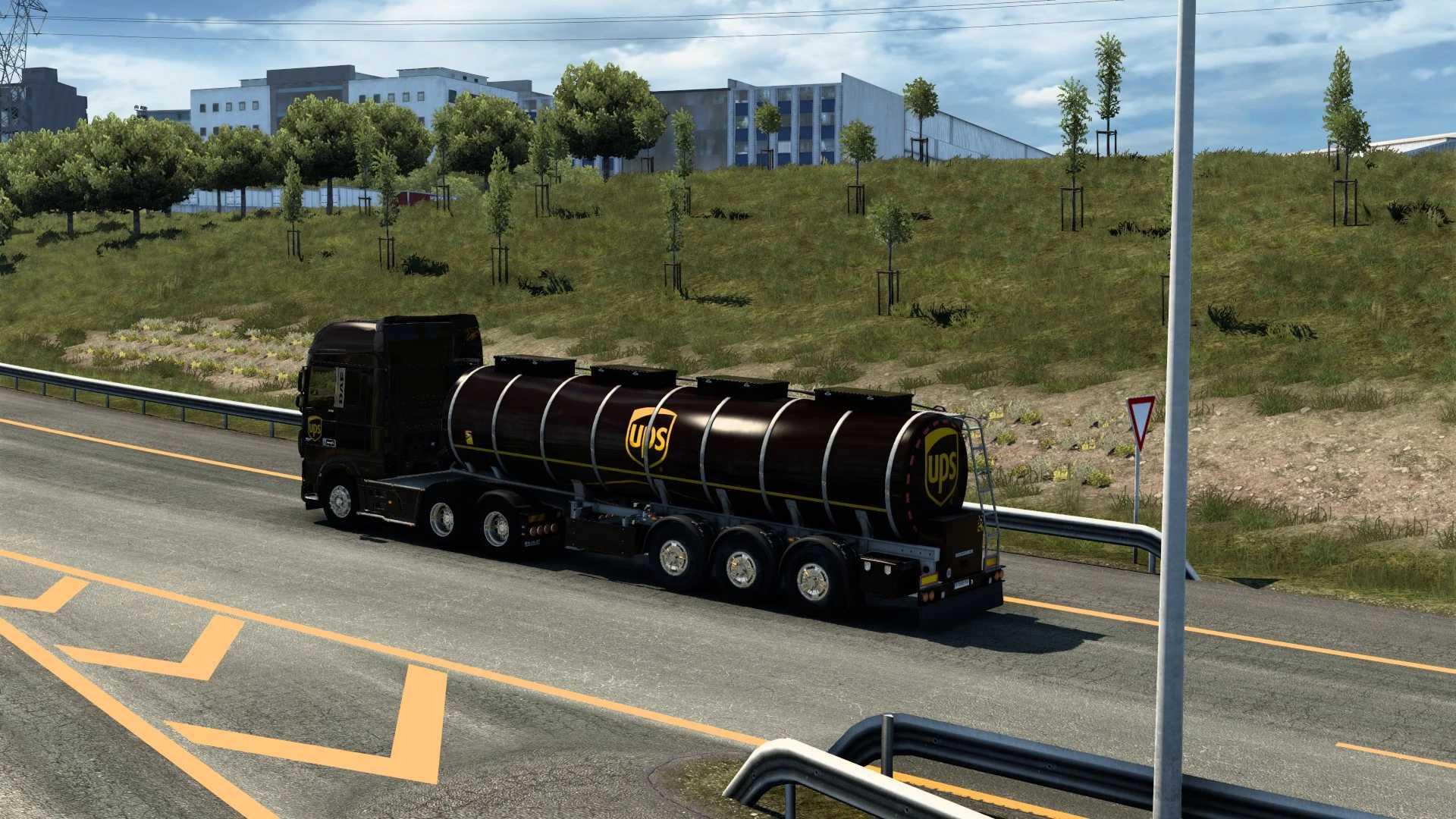 SKIN SCS FOOD TANK UPS 1.0 1.40 1.46 ETS2 - Euro Truck Simulator 2 Mods ...