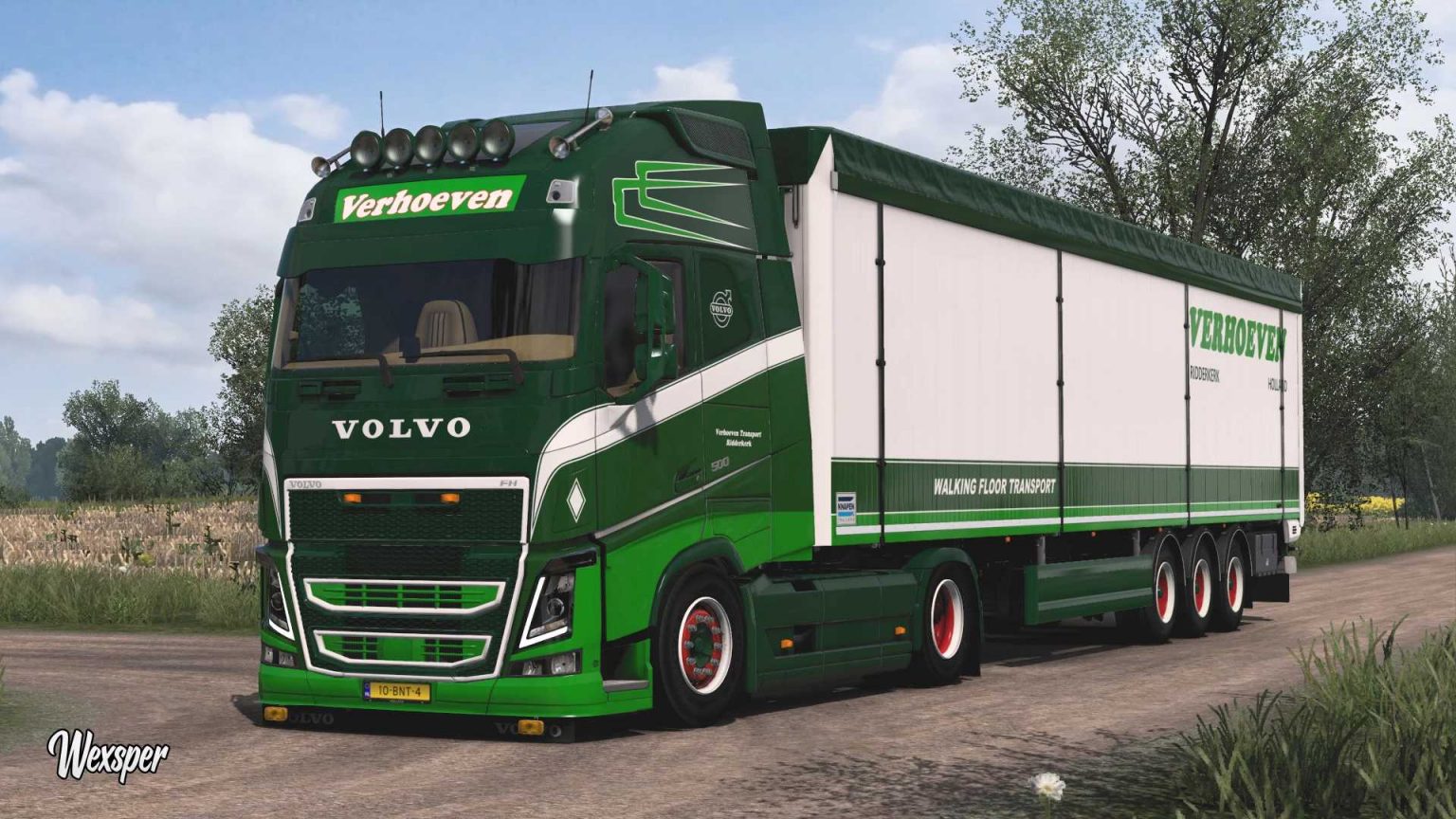 Volvo FH 2012 Verhoeven Transport Skin Pack v1.0 ETS2 - Euro Truck ...