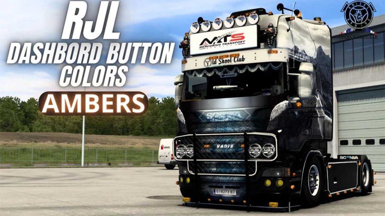 Amber Dashboard Button v1.0 ETS2 - Euro Truck Simulator 2 Mods ...