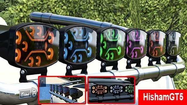 Strands Dark Knight LED Lamp Pack v1.0 ETS2 - Euro Truck Simulator 2 ...