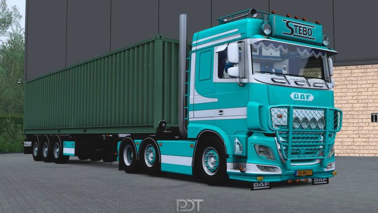 Daf XF Stebo and Trailer for 1.47 ETS2 - Euro Truck Simulator 2 Mods ...
