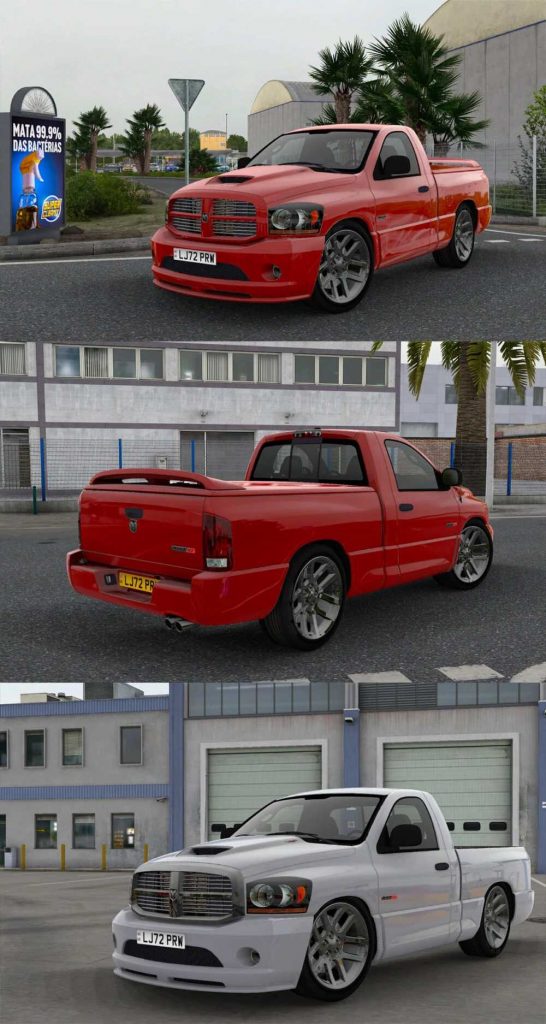 Dodge Ram SRT-10 2006 V3.4 1.47 ETS2 - Euro Truck Simulator 2 Mods ...