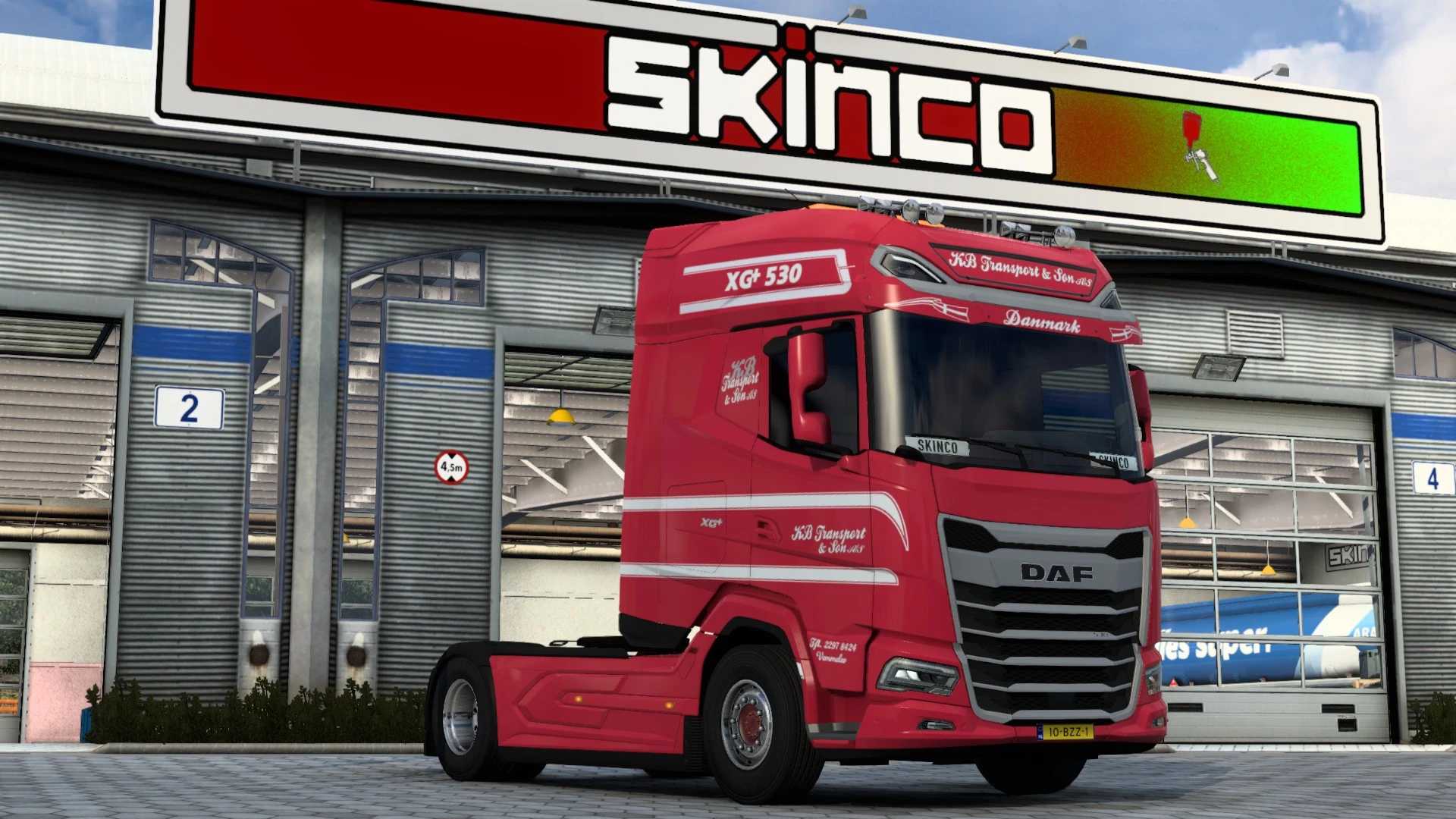 Paintjob KB Transport & son v1.0 ETS2 - Euro Truck Simulator 2 Mods ...