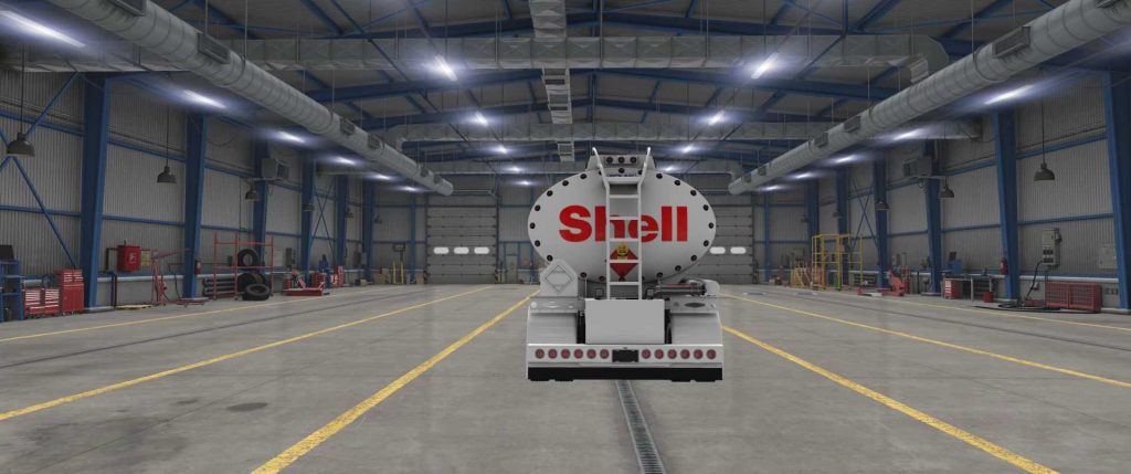 Ruda Tanker Shell Skin 1.47 ATS - Euro Truck Simulator 2 Mods ...