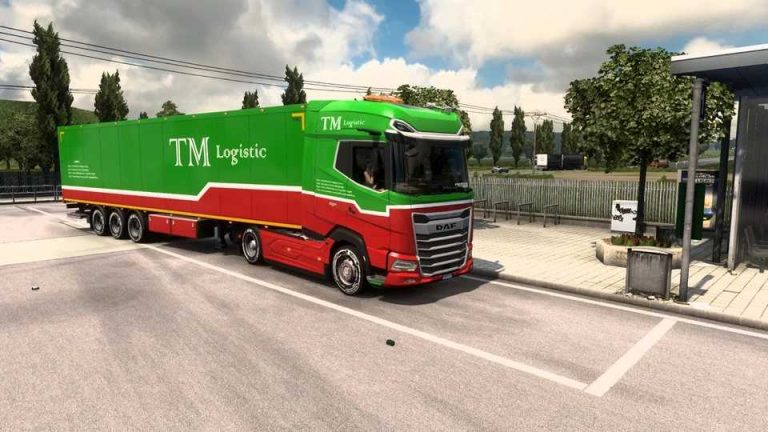 Skin TRAILER TM logistic by maury79 1.47 ETS2 - Euro Truck Simulator 2 ...