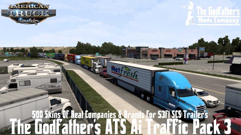 The Godfather's ATS Ai Traffic Pack 3 ATS - Euro Truck Simulator 2 Mods ...