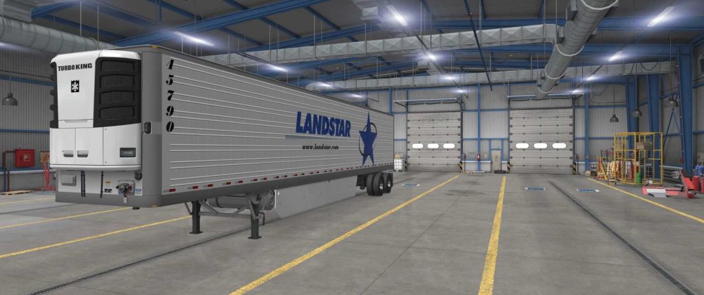 SCS Trailer 53 Land Star Skin 1.47 ATS - Euro Truck Simulator 2 Mods ...
