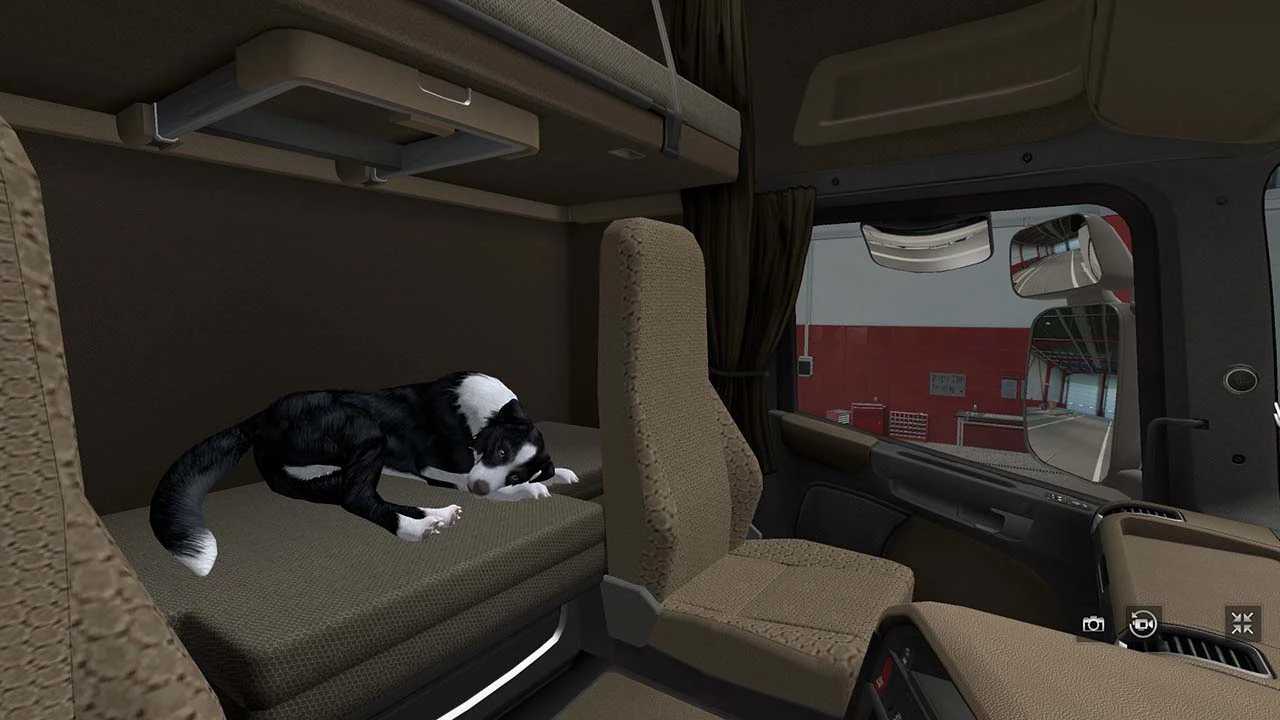 Dog with animation v1.0.1 1.47 ETS2 - Euro Truck Simulator 2 Mods ...