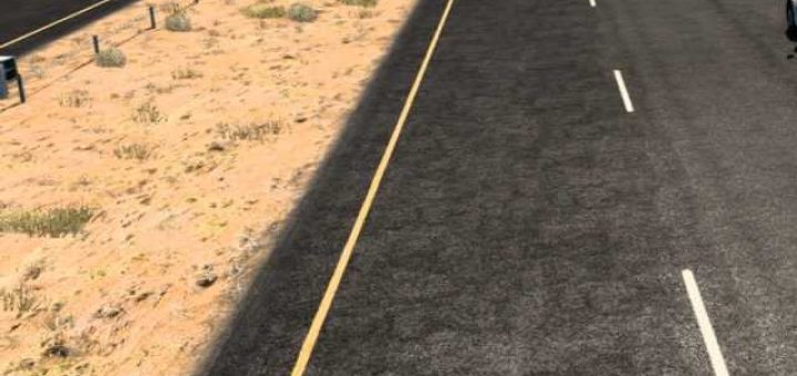 New Road Textures | Euro Truck Simulator 2 Mods | ATS Mods