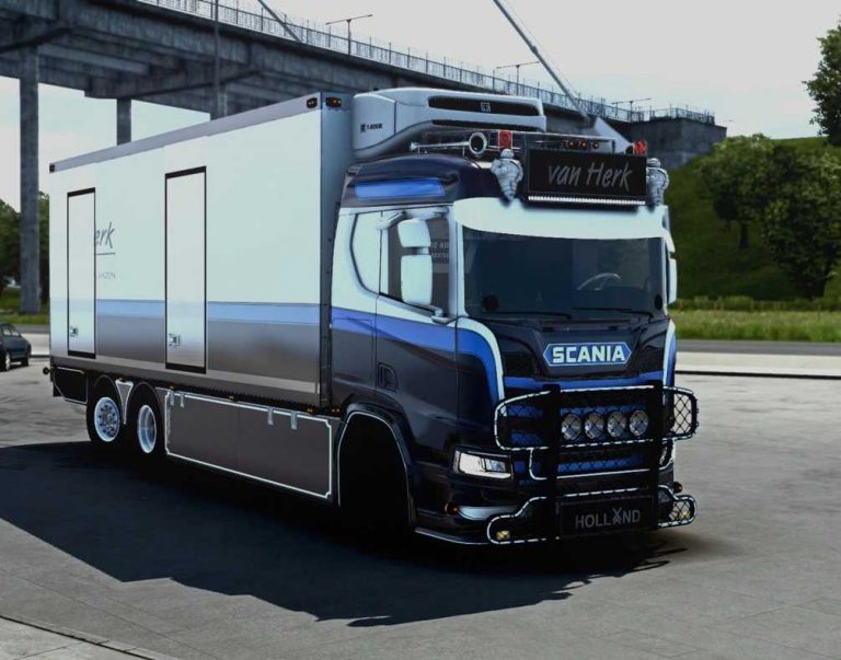 Scania Van Herk Standalone v1.0 ETS2 - Euro Truck Simulator 2 Mods ...