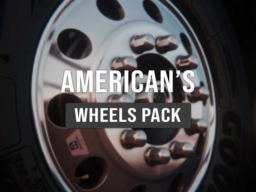 American Wheel Pack v2.6 ATS - Euro Truck Simulator 2 Mods | American ...