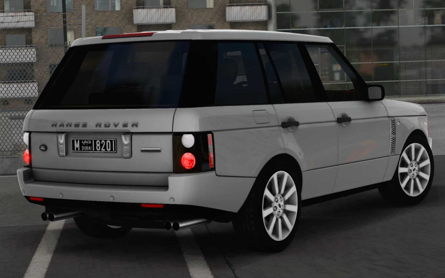 Land Rover Range Rover Supercharged V8 2008 V7.6 1.48 ETS2 - Euro Truck ...