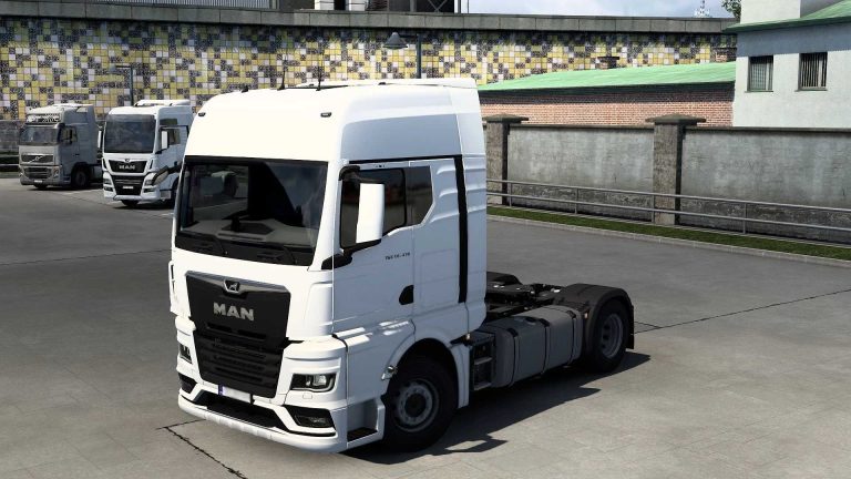 MAN TGX 2020 - Chassis - 1420 liters fuel tanks v1.1 ETS2 - Euro Truck ...