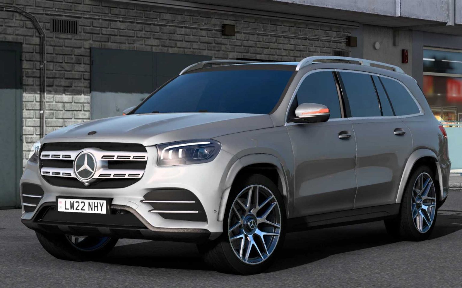 Mercedes-Benz X167 GLS-Class V1.8 1.48 ETS2 - Euro Truck Simulator 2 ...
