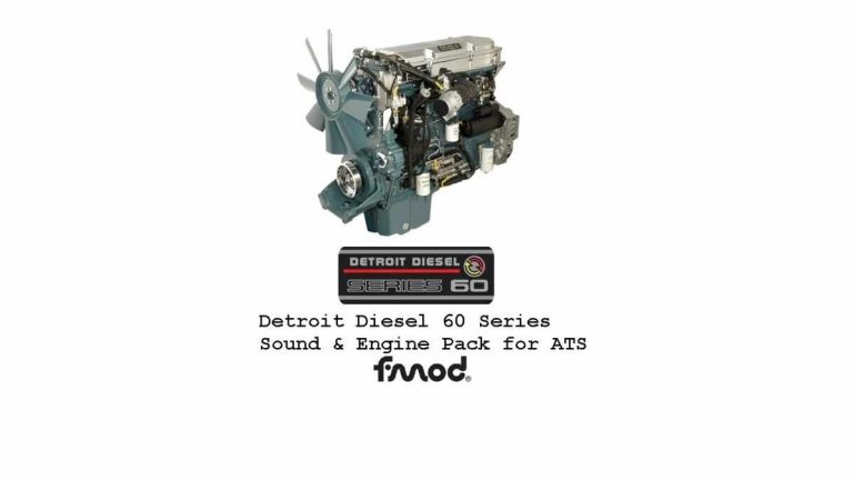 Detroit Diesel 60 Series Engines Pack v2.1 1.48 ATS - Euro Truck ...
