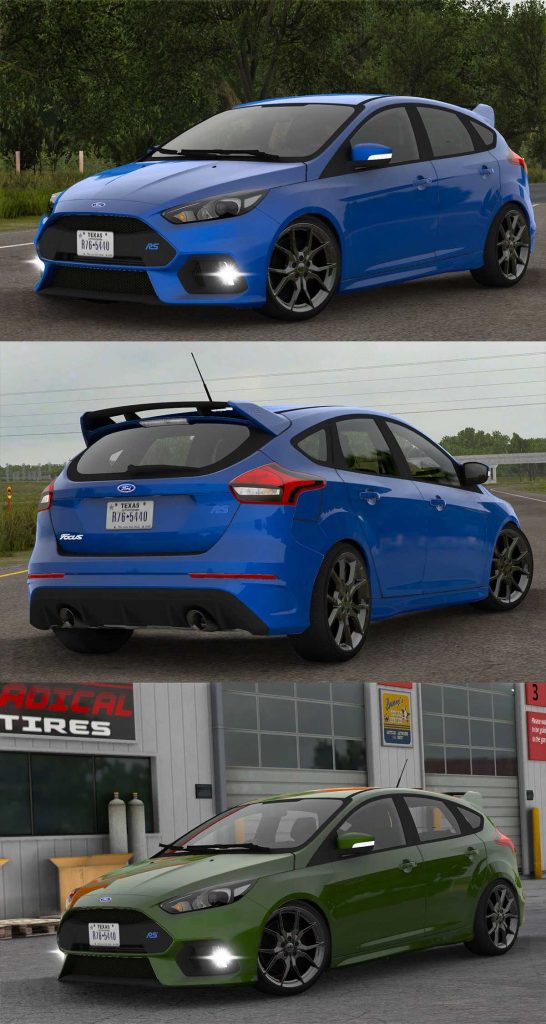 Ford Focus RS Mk3 2017 v2.5 1.48 ATS - Euro Truck Simulator 2 Mods ...