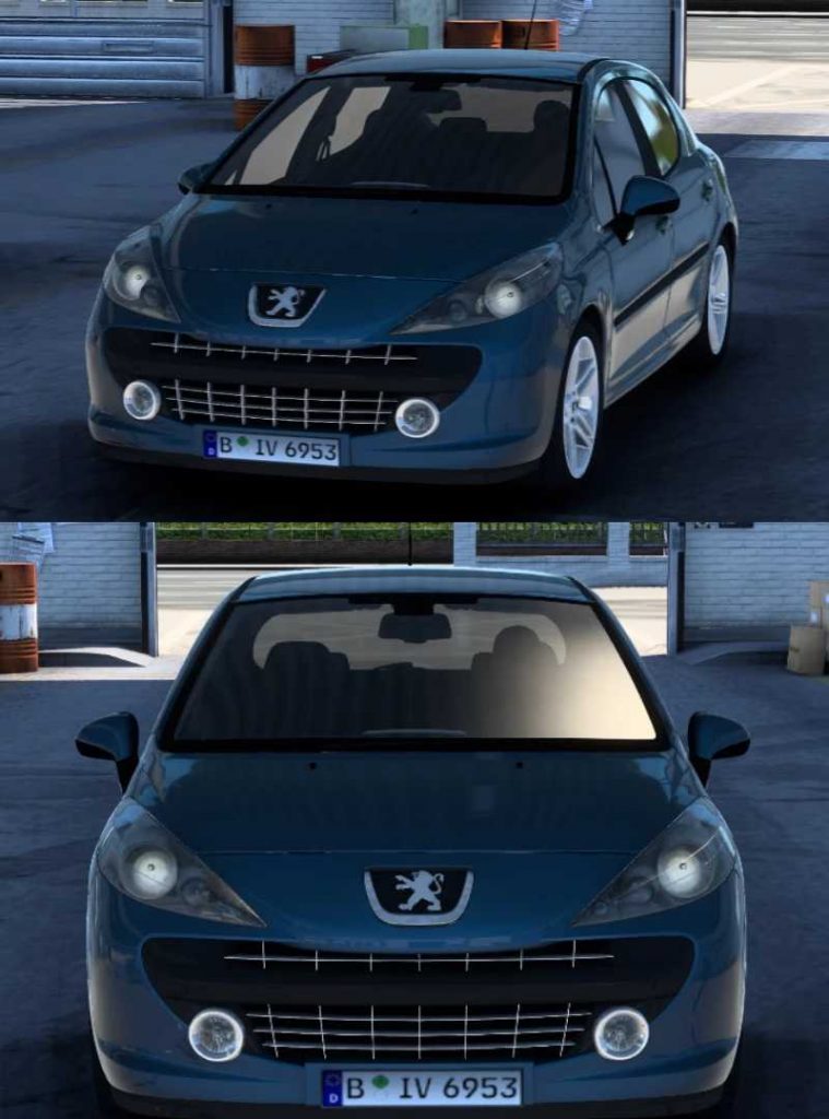 Peugeot 207 1.48 ETS2 - Euro Truck Simulator 2 Mods | American Truck ...