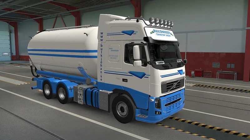 Feldbinder Body for Rigid and Revised Trailer Addon by Kast v1.0 1.48 ETS2 - Euro Truck ...