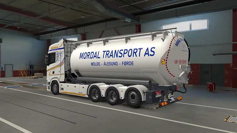 Feldbinder Body for Rigid and Revised Trailer Addon by Kast v1.0 1.48 ETS2 - Euro Truck ...