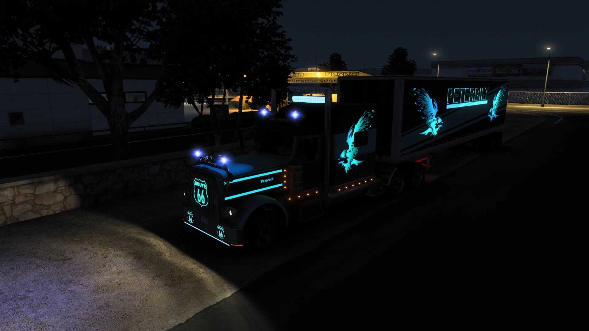 Peterbilt 389 Glowing Tuning v1.48 ATS - Euro Truck Simulator 2 Mods | American Truck Simulator Mods