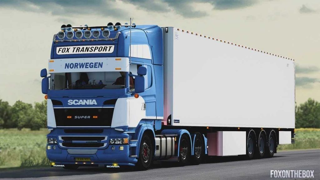 Scania V8 Open pipe sound SJ Concept v0.6 ETS2 - Euro Truck Simulator 2 ...