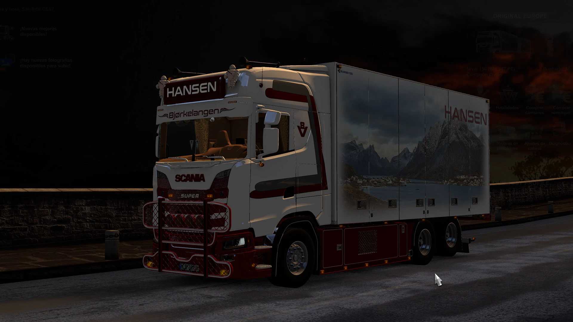 SCANIA S580 HANSEN + TRAILER ETS2 1.48.5 ETS2 - Euro Truck Simulator 2 Mods | American Truck ...
