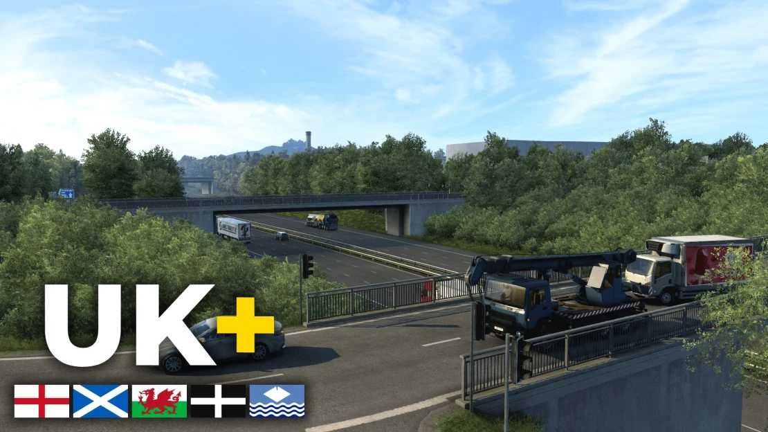 UK+ Promods Addon v1.0 1.49 ETS2 - Euro Truck Simulator 2 Mods | American Truck Simulator Mods