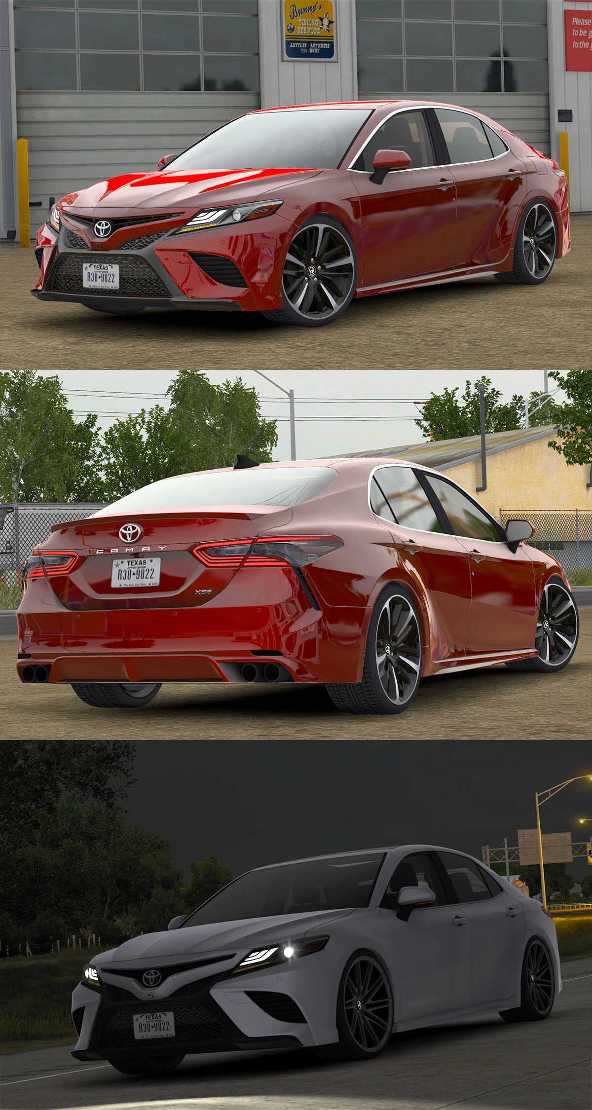 Toyota Camry XV70 XSE 2018 v1.5 1.49 ATS - Euro Truck Simulator 2 Mods ...