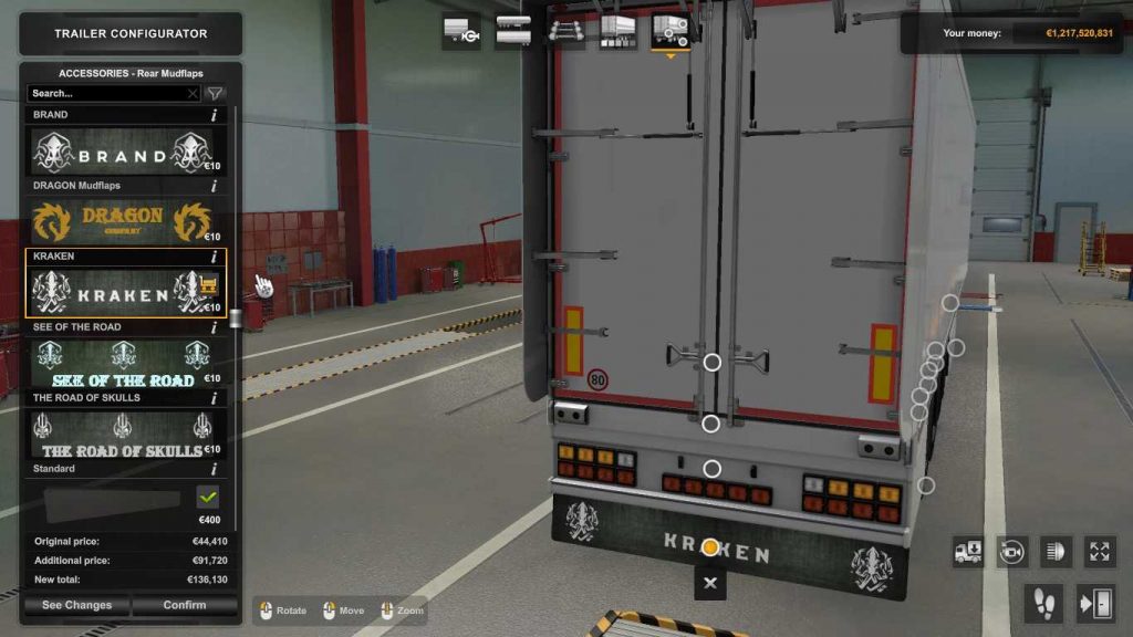 Box Trailer Mudflaps v0.2 ETS2 - Euro Truck Simulator 2 Mods | American ...