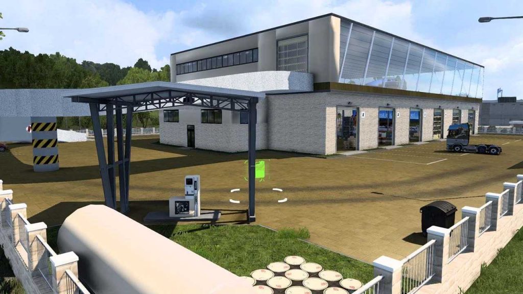 Gepard Garage D-Deck v2024.1 1.49 ETS2 - Euro Truck Simulator 2 Mods ...