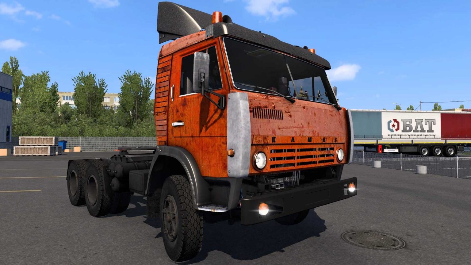 KamAZ 5410HQ v2.8 ETS2 [JAWA, Stas556] v1.49+ ETS2 - Euro Truck ...