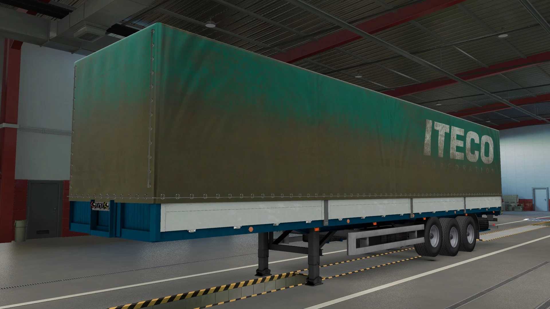 Semi-trailer MAZ-9758 v2.0 1.49.x ETS2 - Euro Truck Simulator 2 Mods ...