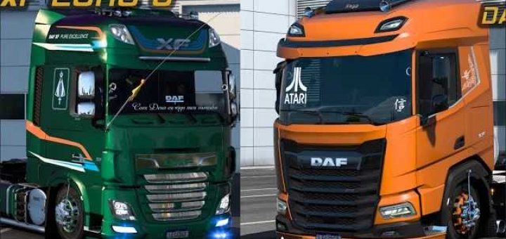 DAF XF 105 by vad&k v 7.17 (1.53) ETS2 - Euro Truck Simulator 2 Mods ...
