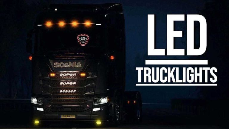 LED Trucklight v14.0 ETS2 - Euro Truck Simulator 2 Mods | American ...