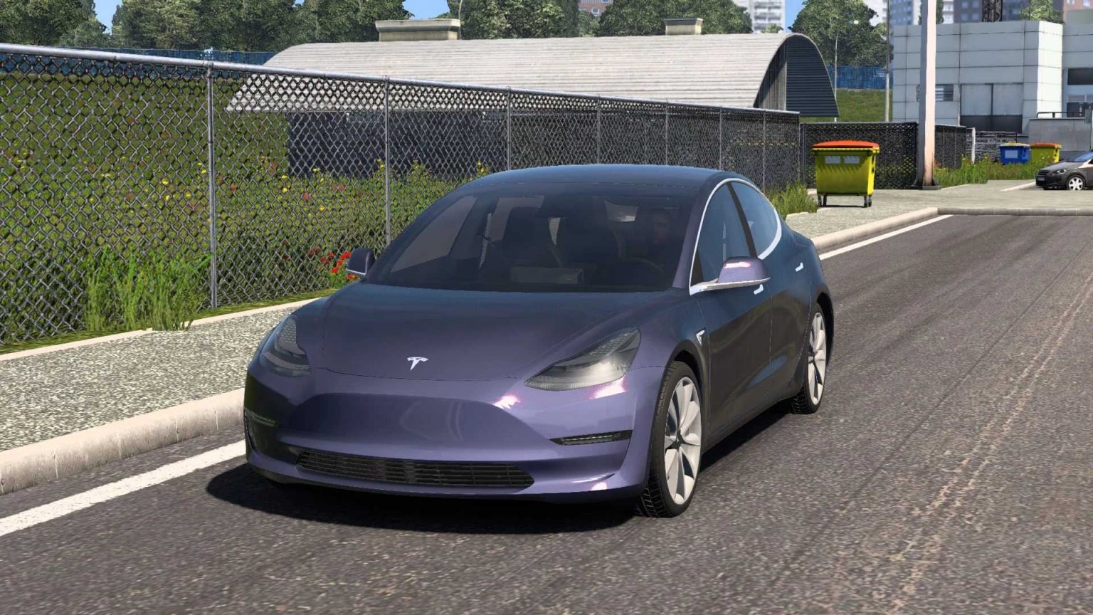 Tesla Model 3 2018 1.49 ETS2 - Euro Truck Simulator 2 Mods | American ...