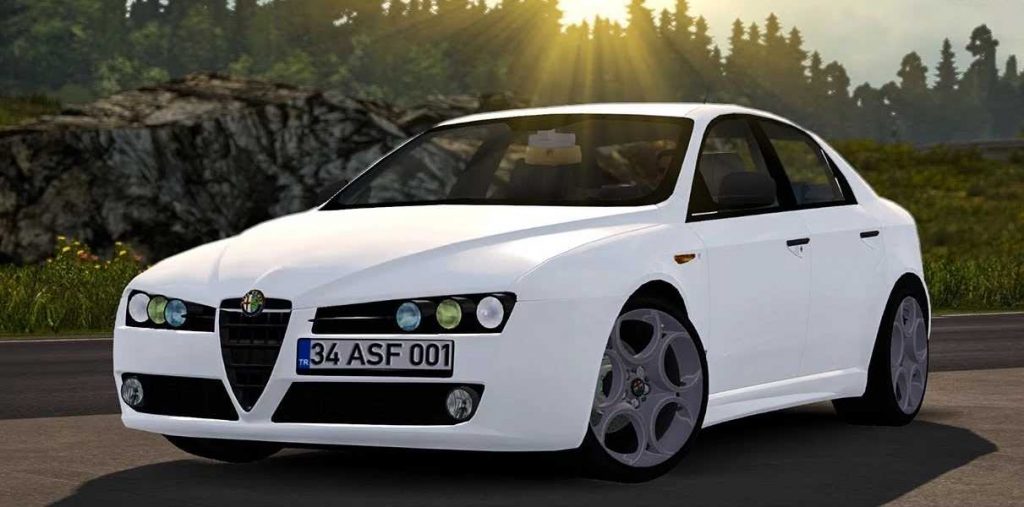 Alfa Romeo 159 + Interior v1.150 1.49.x ETS2 - Euro Truck Simulator 2 ...