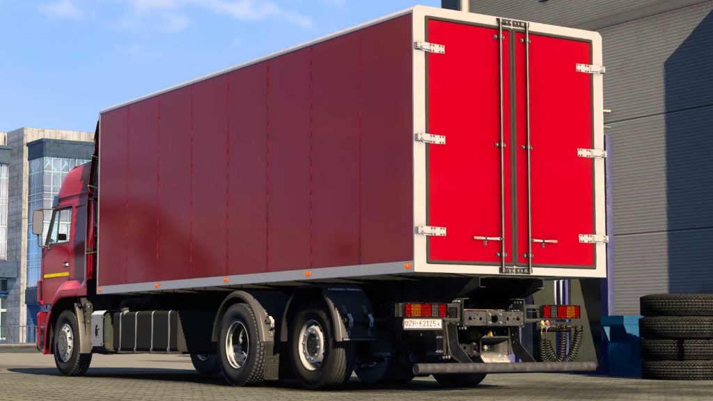Kamaz mTG Kontinent v3.2 ETS2 - Euro Truck Simulator 2 Mods | American ...
