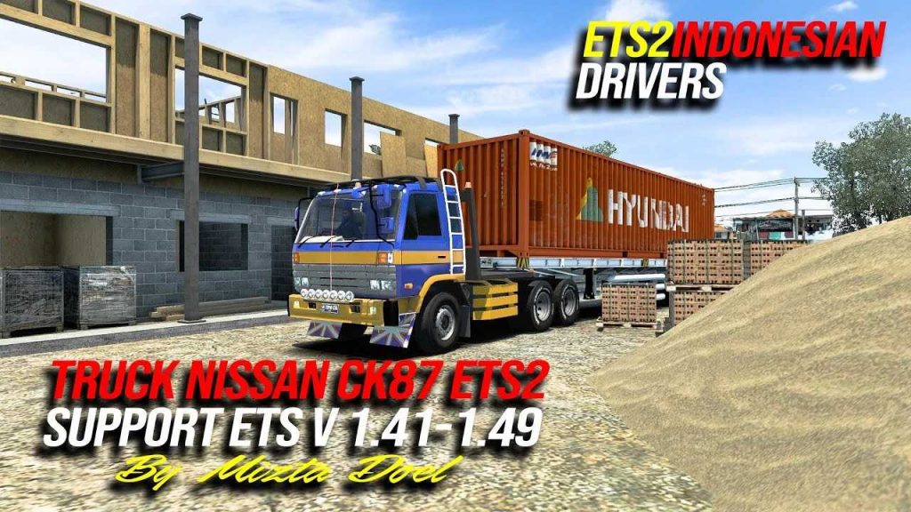 NISSAN CK87 1.49.x ETS2 - Euro Truck Simulator 2 Mods | American Truck ...