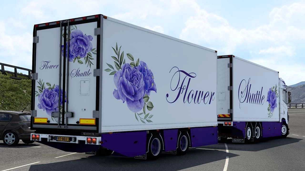 Scania S500 Flower Shuttle v1.0 1.49 ETS2 - Euro Truck Simulator 2 Mods | American Truck ...