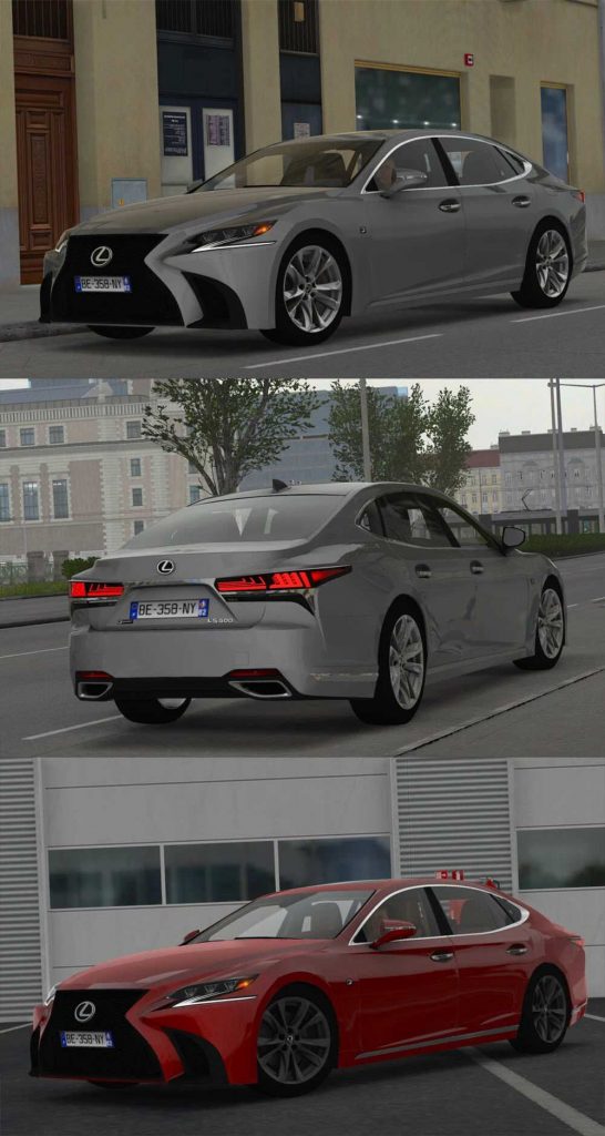 Lexus LS 500 F-Sport 2018 v1.3 - 1.50 ATS - Euro Truck Simulator 2 Mods ...