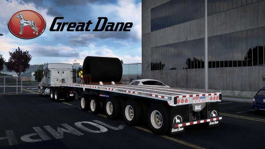 Flatbed Great Dane Freedom LT 1.49 ATS - Euro Truck Simulator 2 Mods ...