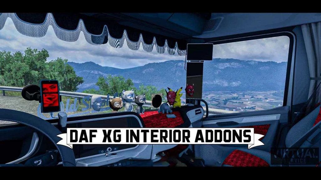 Interior Addons DAF XF/XG v1.3 1.49 ETS2 - Euro Truck Simulator 2 Mods ...