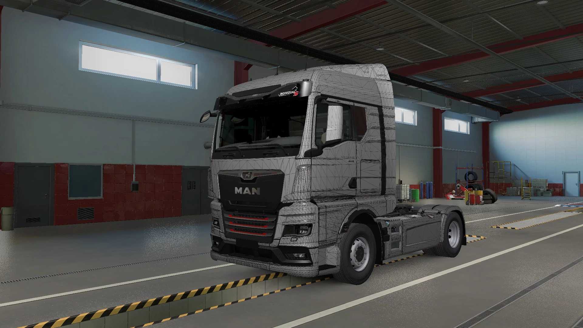 Man TGX GX/GM/GN Metallic Template v1.0 ETS2 - Euro Truck Simulator 2 Mods | American Truck ...